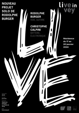 RODOLPHE BURGER & CHRISTOPHE CALPINI : résidence et concerts - DERNIÈRE ...